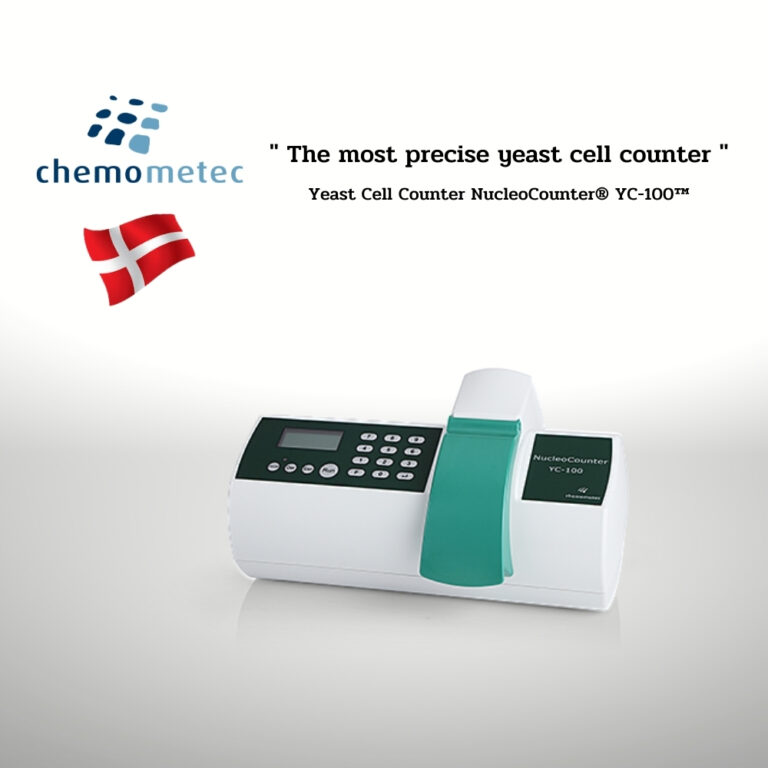 Yeast Cell Counter NucleoCounter® YC-100™, ChemoMetec, Denmark ...